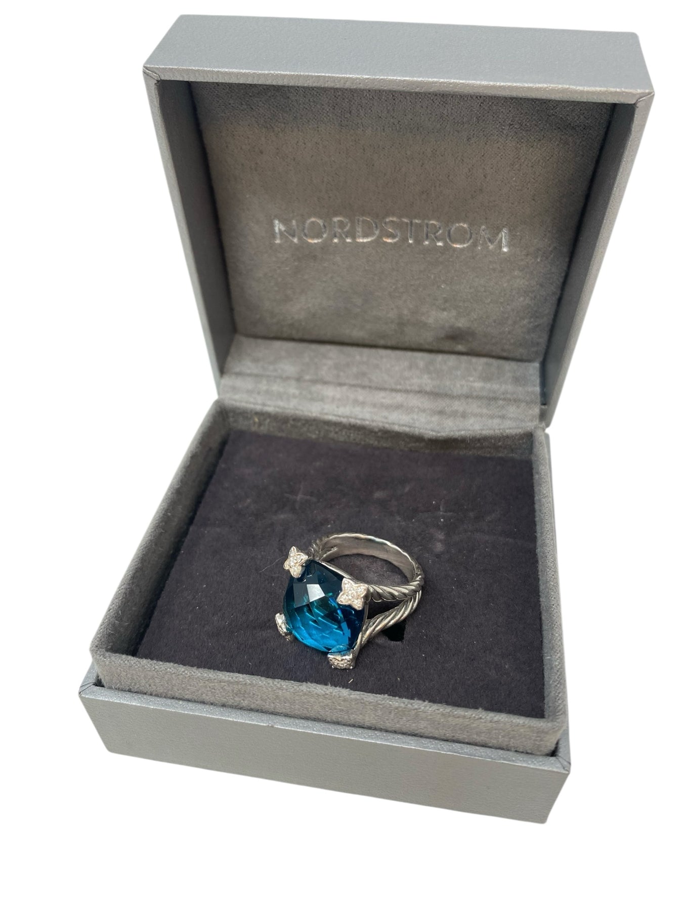 Authentic "pre-loved" Luxury Item Blue Ring – It's So You Resale